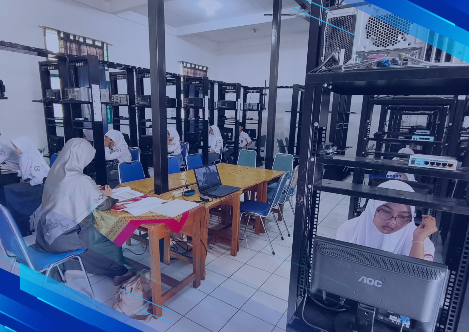 Pelaksanaan Tes Kemampuan Akademik (TKA) SMKN 3 Garut Tahun 2025 ...